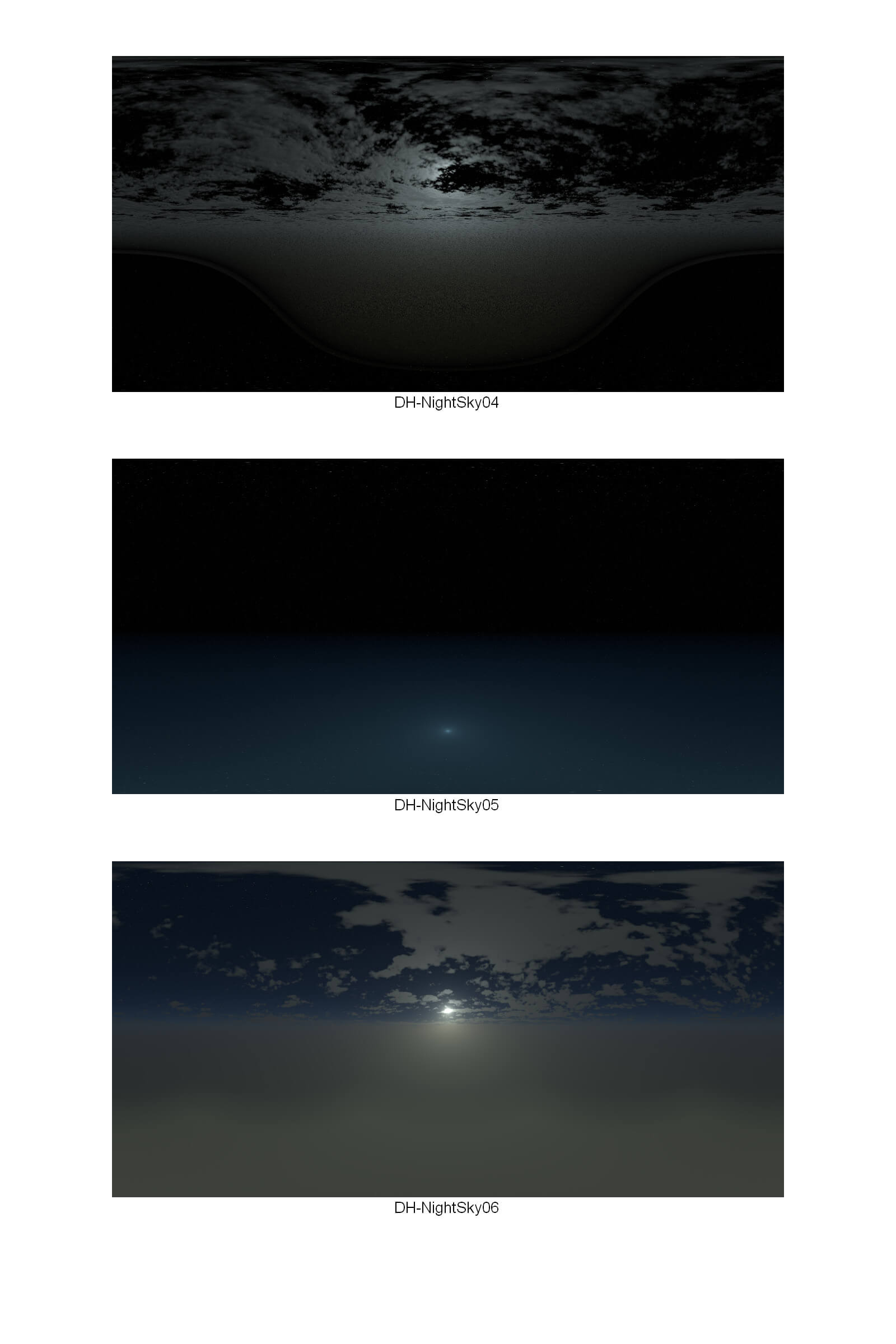 Dosch HDRI - Night Skies V2 HDR Image by sebastiandosch