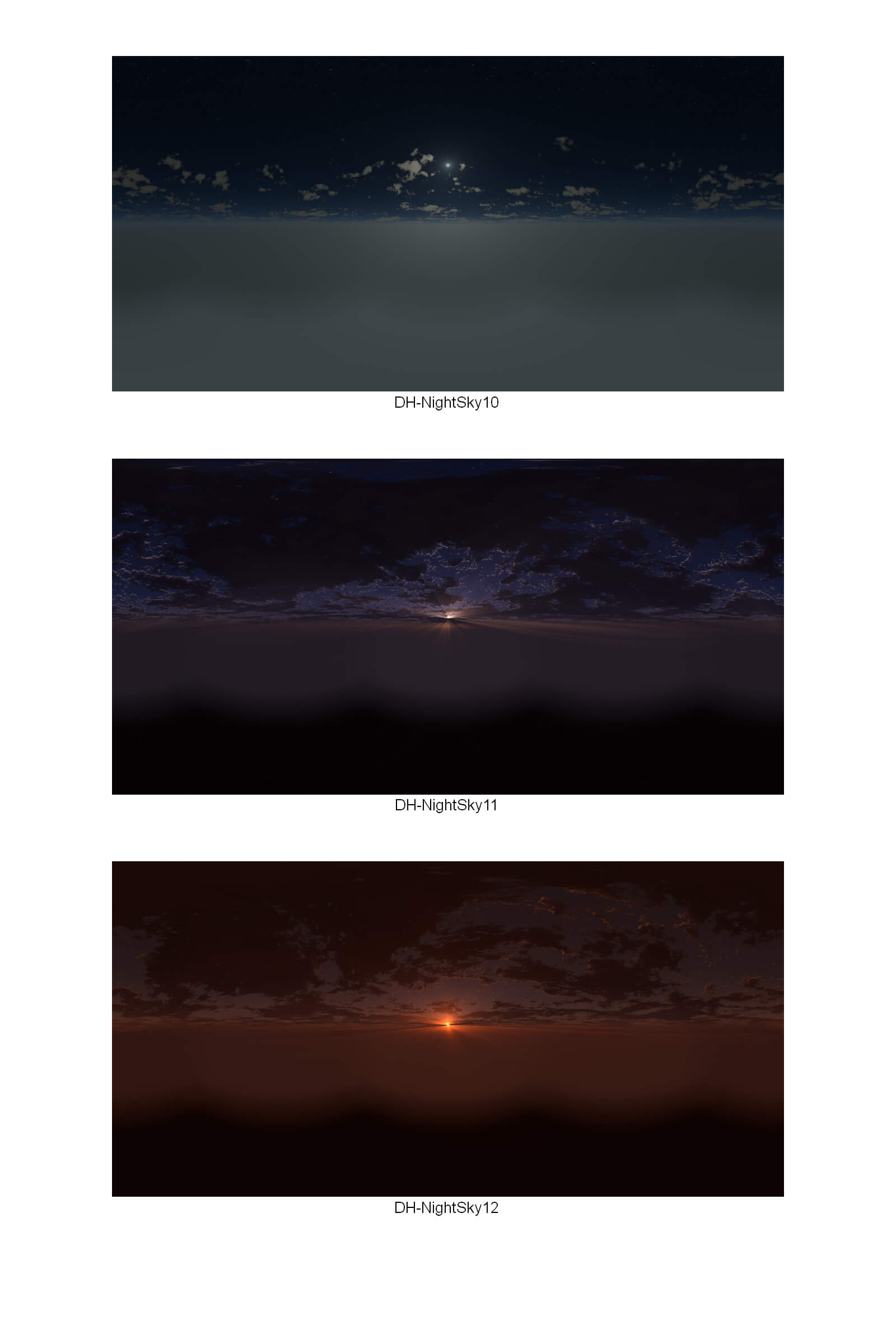 Dosch HDRI - Night Skies V2 HDR Image by sebastiandosch