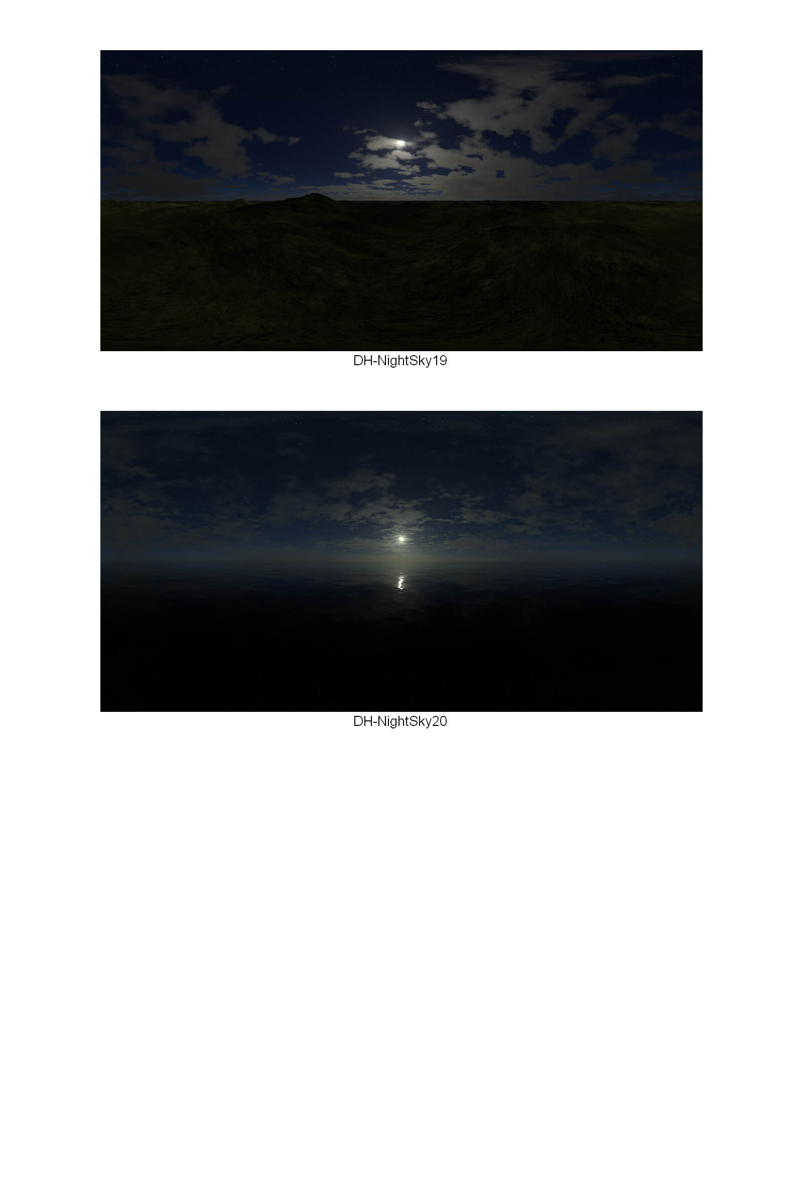 Dosch HDRI - Night Skies V2 HDR Image by sebastiandosch