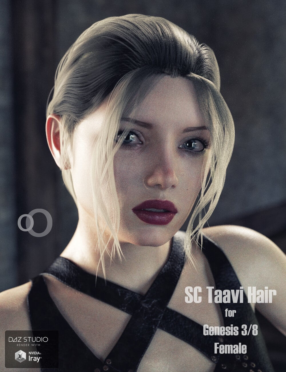 SC Taavi Hair for Genesis 3 and 8 Female - Daz Content by secondcircle