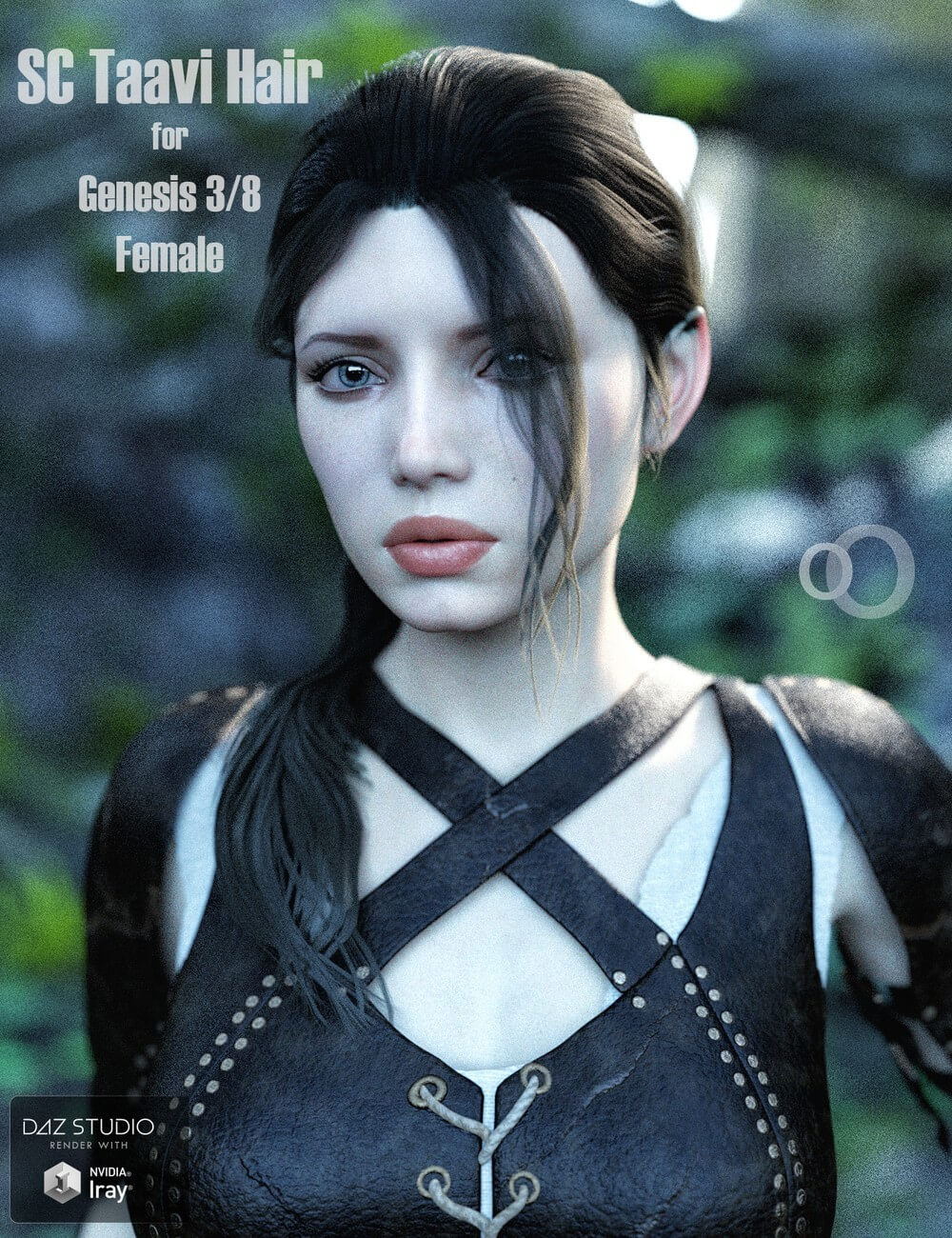 SC Taavi Hair for Genesis 3 and 8 Female - Daz Content by secondcircle