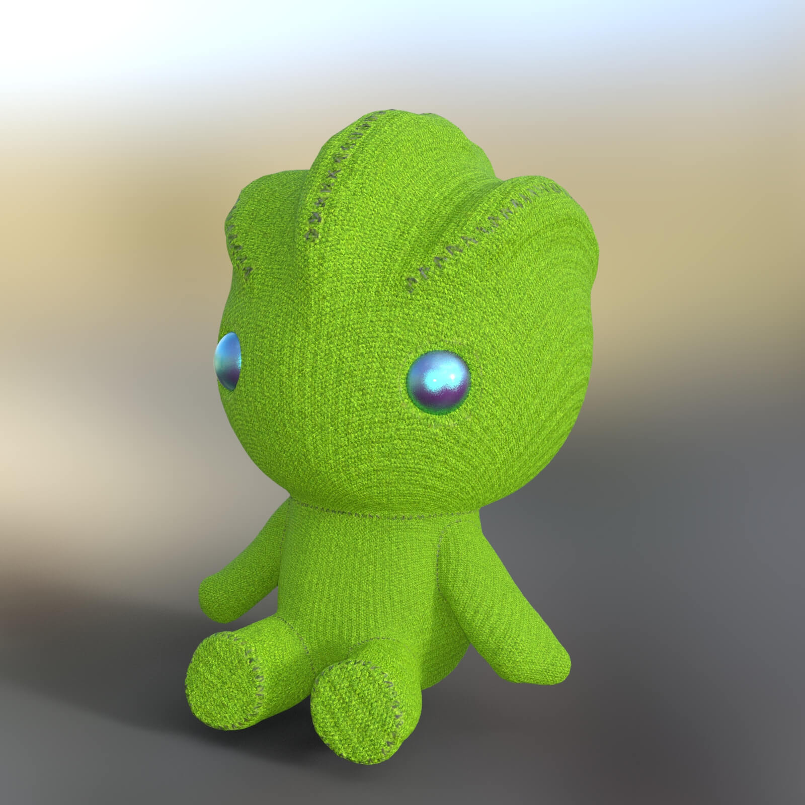 Alien Vargin ET Toy - 3D Model by seekstore