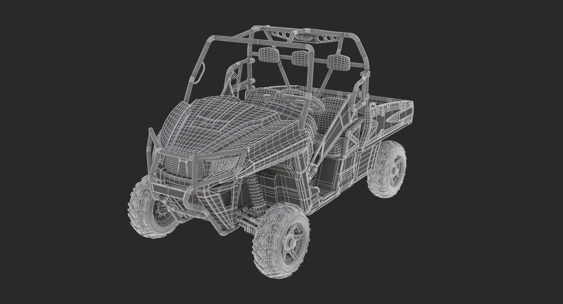 JLG 315G Utility Vehicle 3D Model by SEJ_VFX