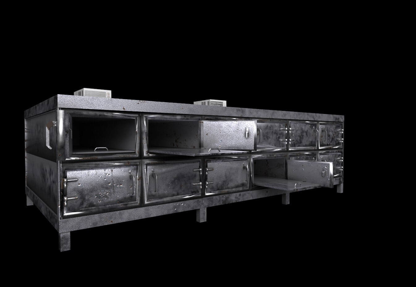 Morgue Body Storage - 3D Model by semsssen