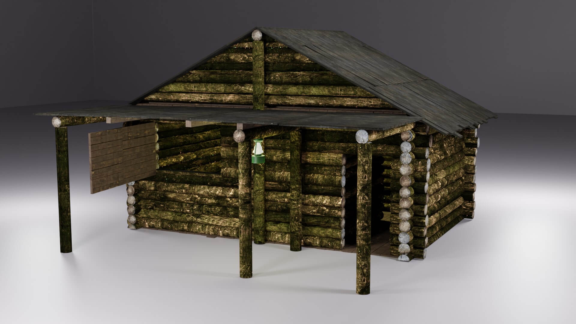 Forest Stable - 3D Model by Semuel90