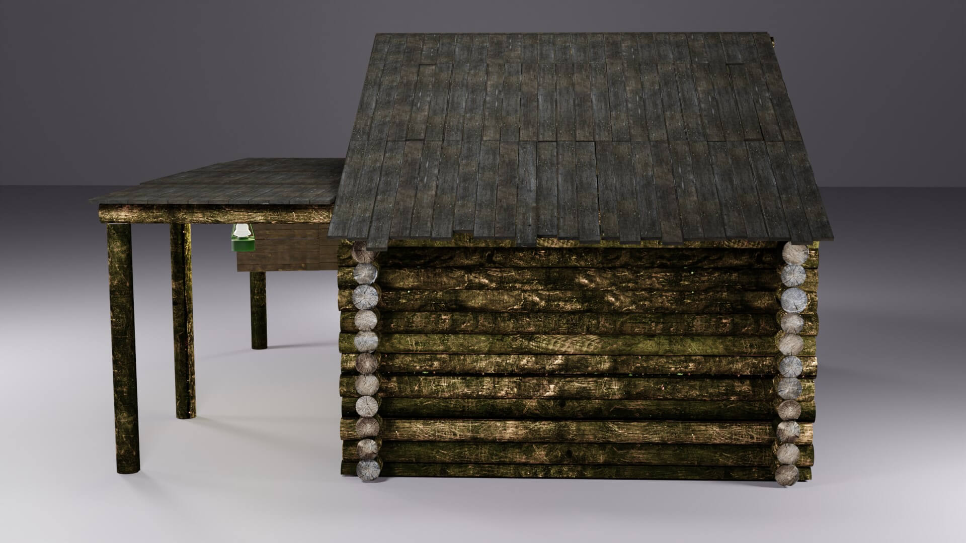 Forest Stable - 3D Model by Semuel90