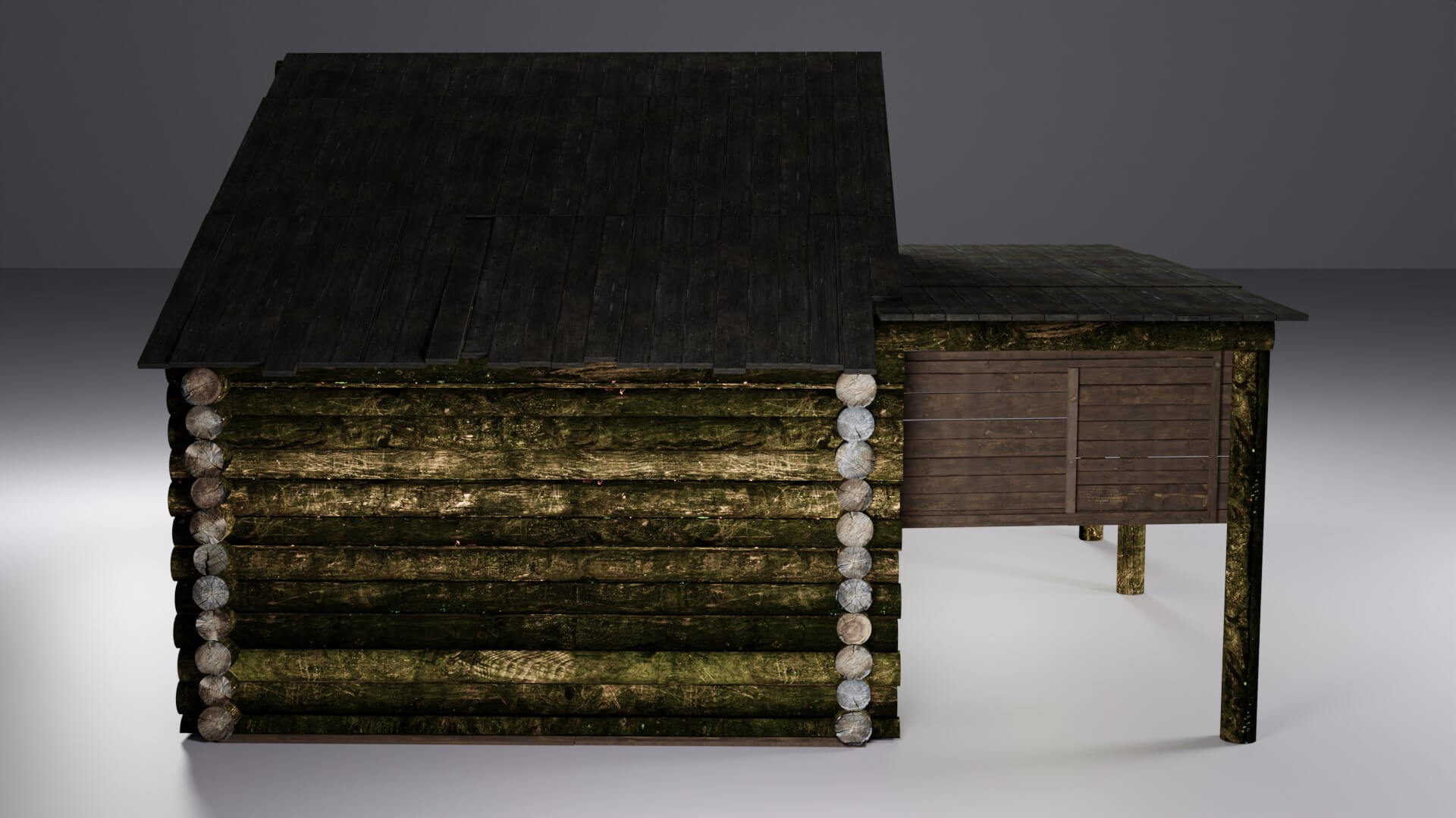 Forest Stable - 3D Model by Semuel90