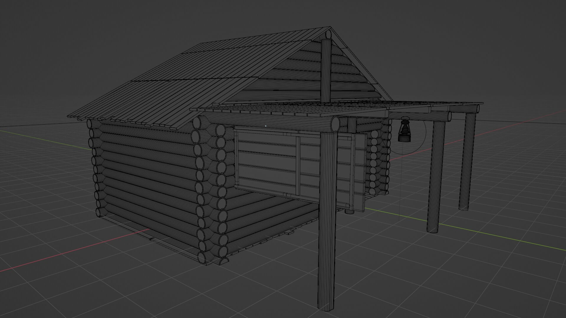 Forest Stable - 3D Model by Semuel90