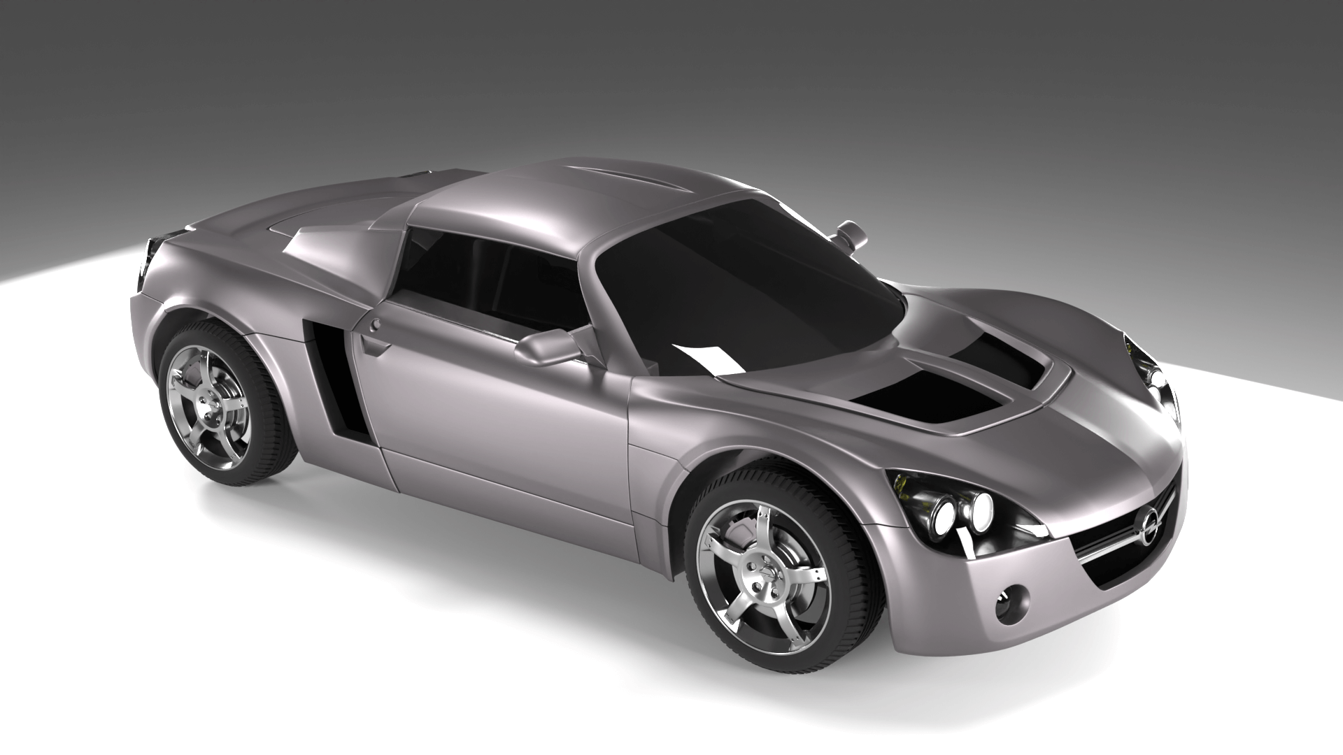 Opel Speedster 3D Render, Digital Art by Semuel90