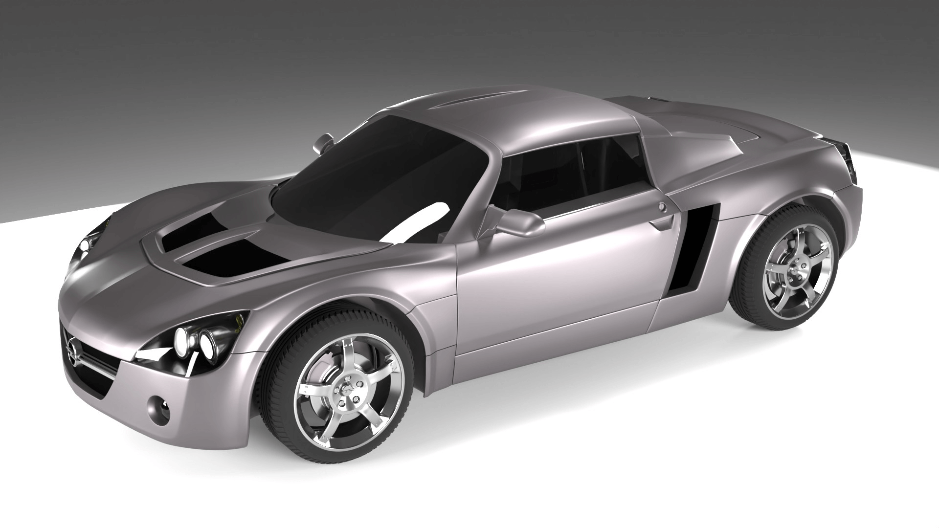 Opel Speedster 3D Render, Digital Art by Semuel90