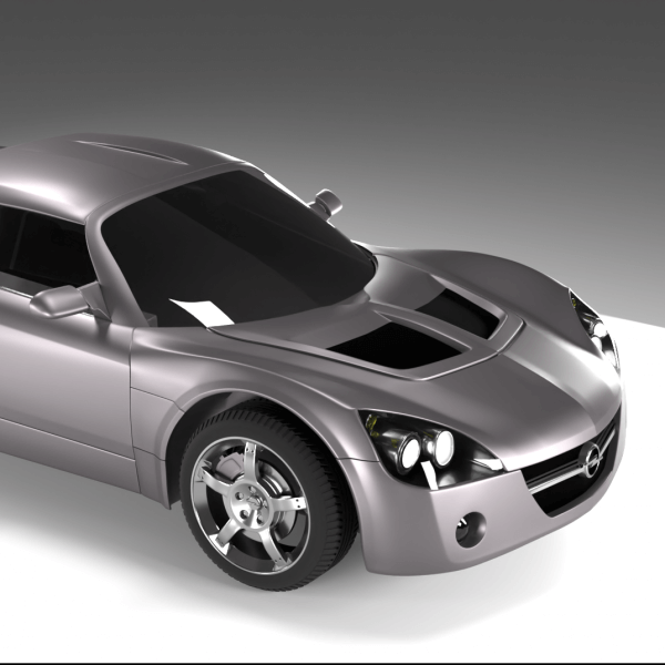 Opel Speedster 3D Wallpaper by Semuel90 | RenderHub Wallpapers