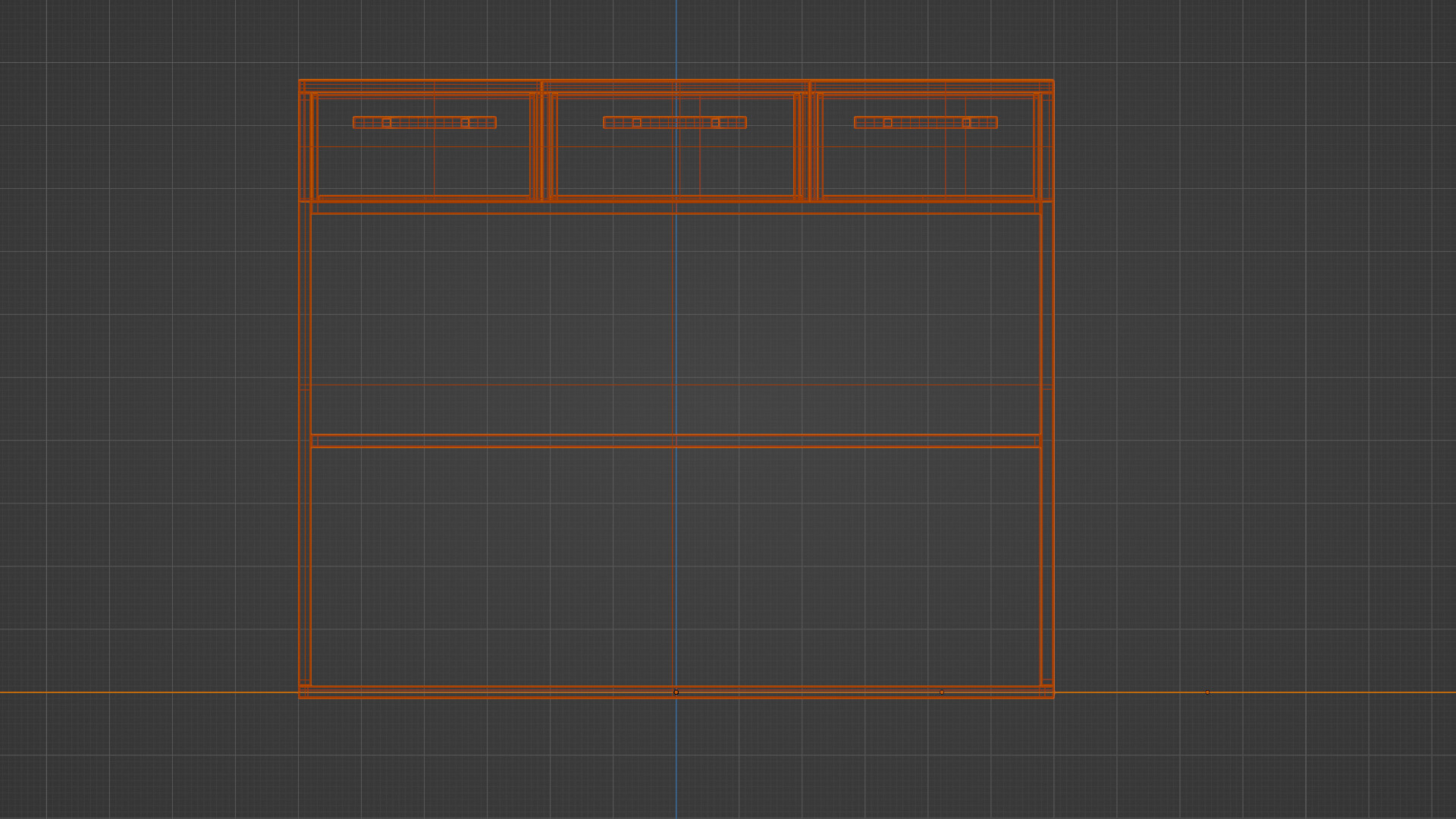 Metal Cabinet - 3D Model by Semuel90