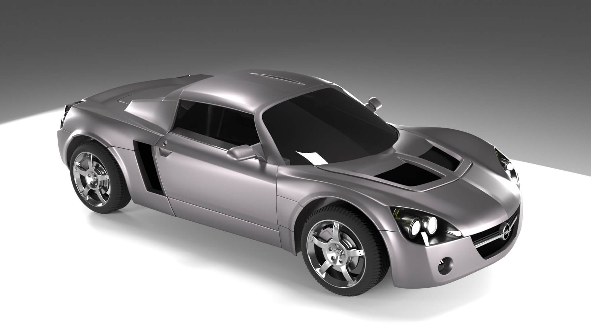 Opel Speedster - 3D Model by Semuel90