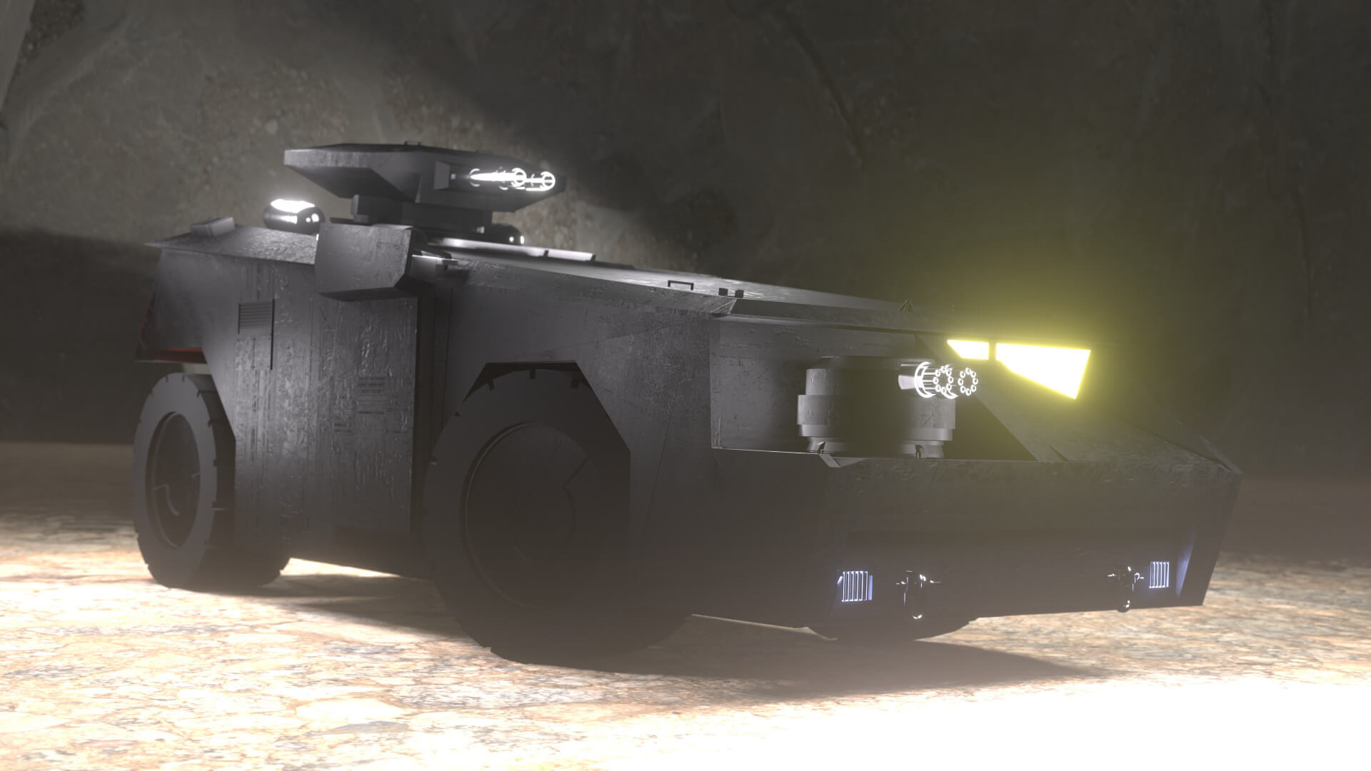 Planetary Armored Personnel Carrier From The Movie Alien by Semuel90