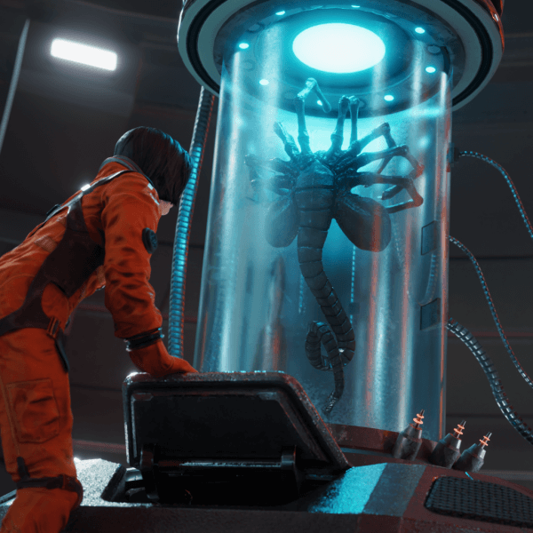 Alien Odyssey of Xenos 3D Render, Digital Art by Senimation