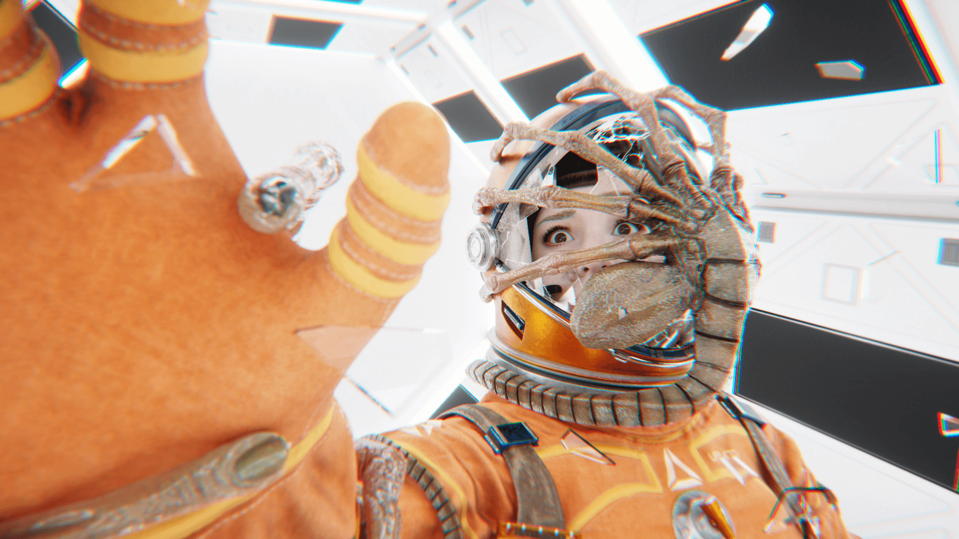 Alien Odyssey of Xenos 3D Render, Digital Art by Senimation