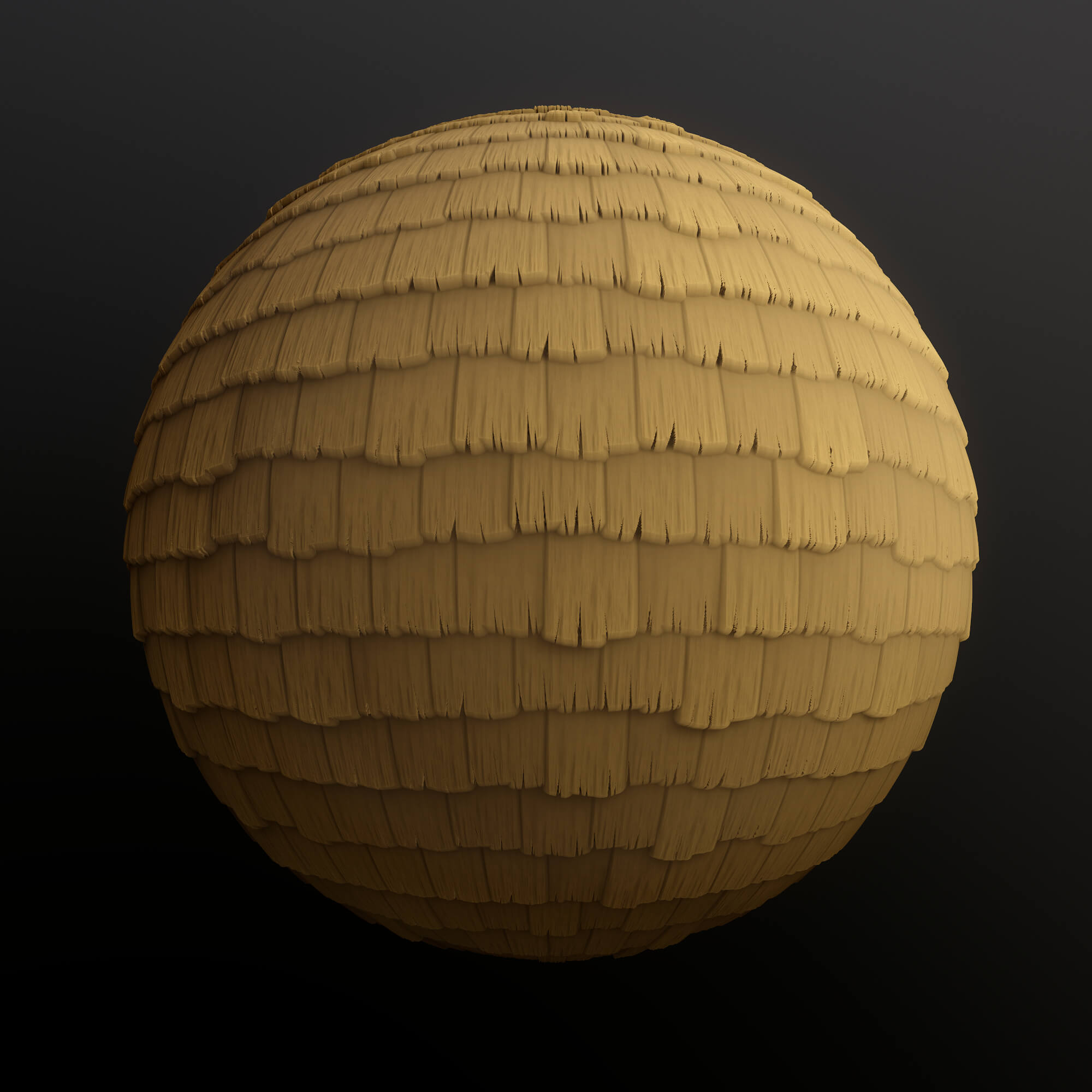 Wooden Roof Material by sensh10_O