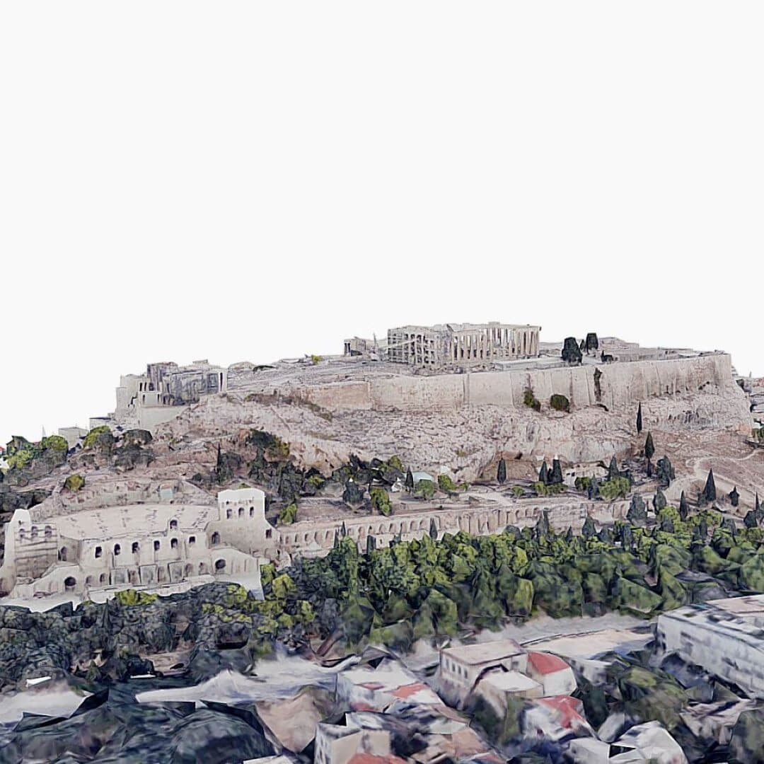 Acropolis of Athens - Parthenon 3D Model by SENSIET