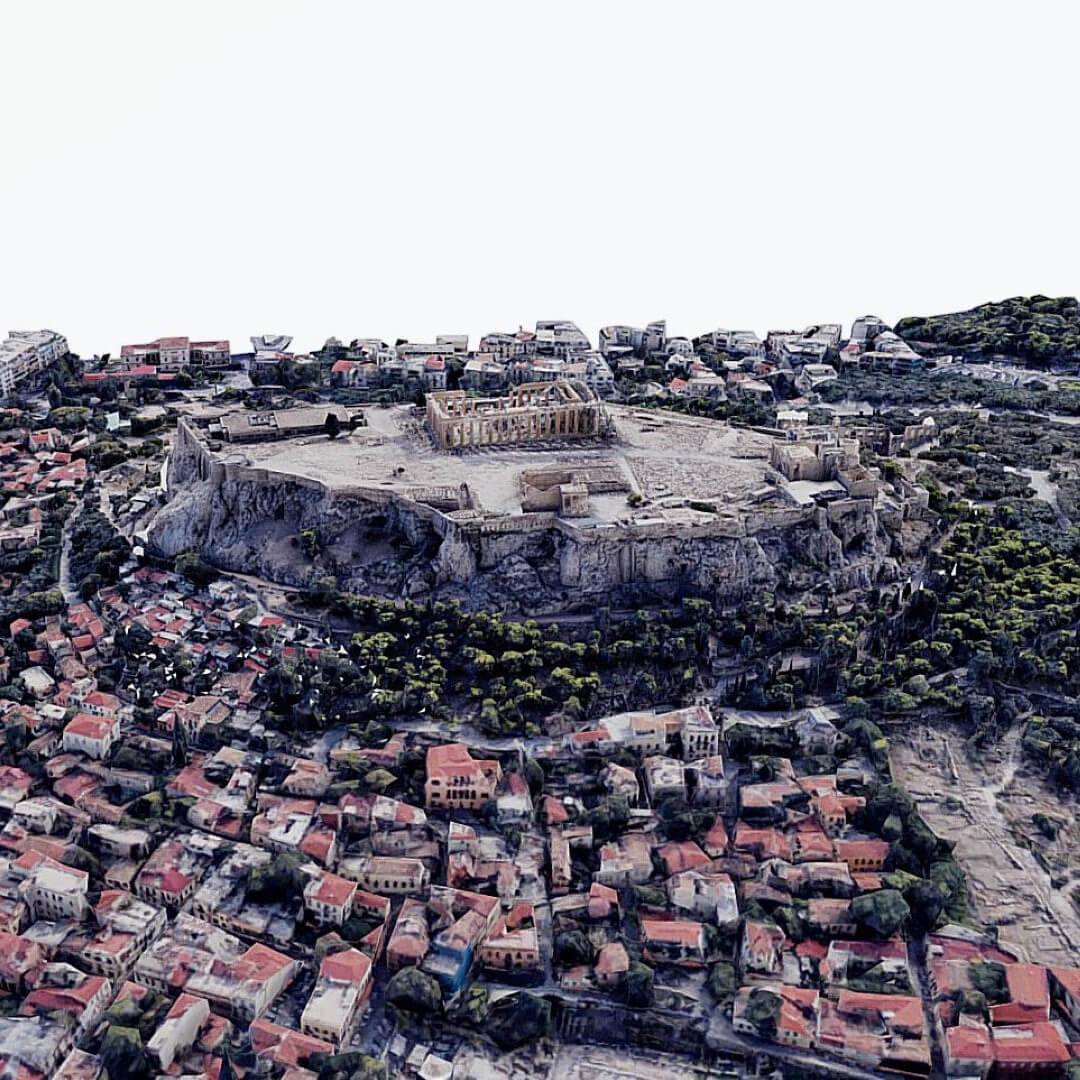 Acropolis of Athens - Parthenon 3D Model by SENSIET