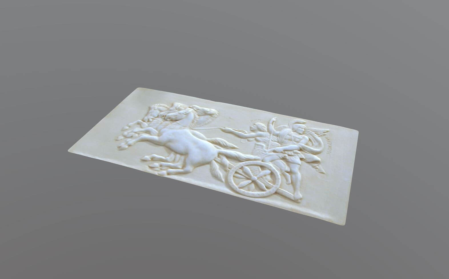 Alexander the Great - Relief 3D Model by SENSIET