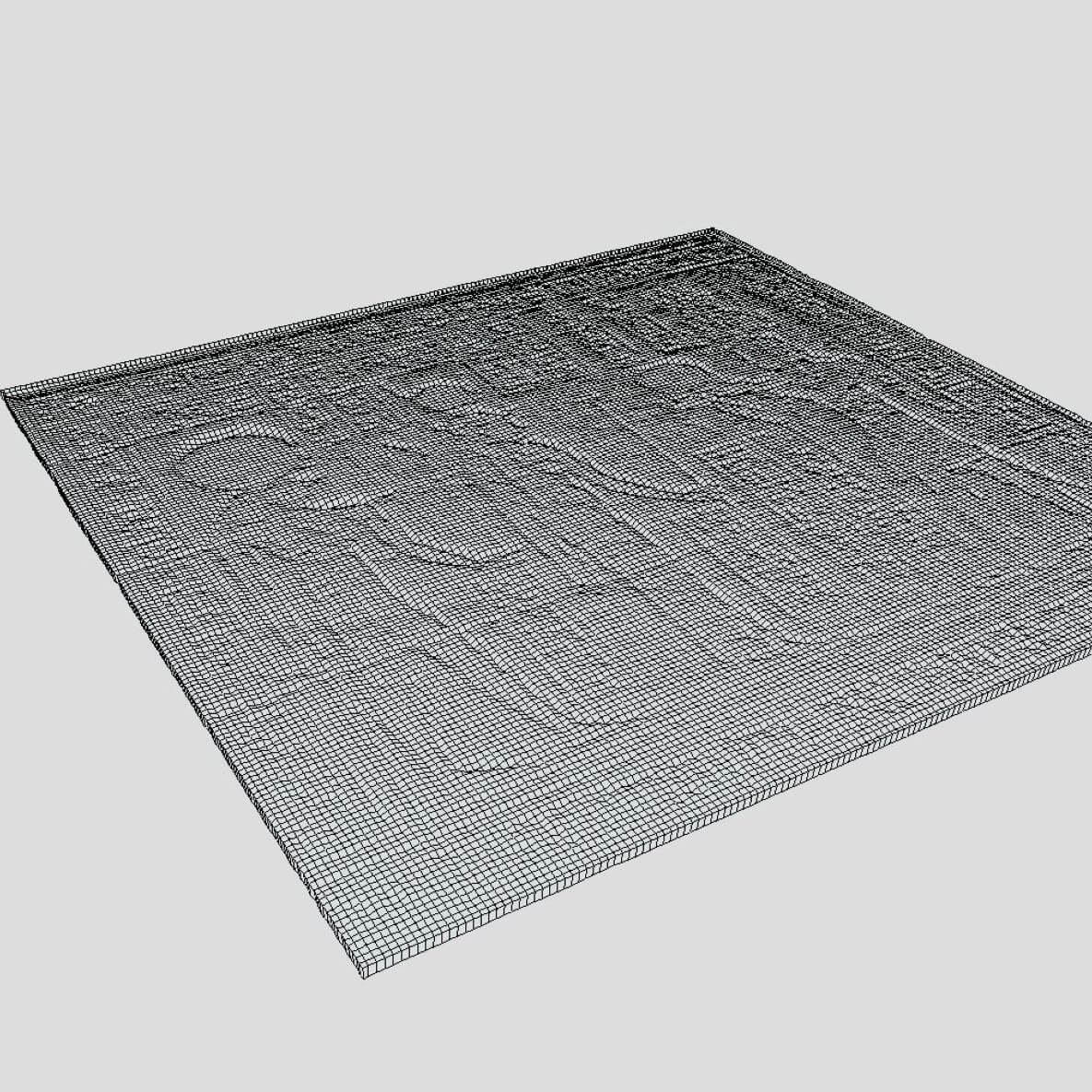 Ancient Egypt Carvings-Dendera 3D Model by SENSIET