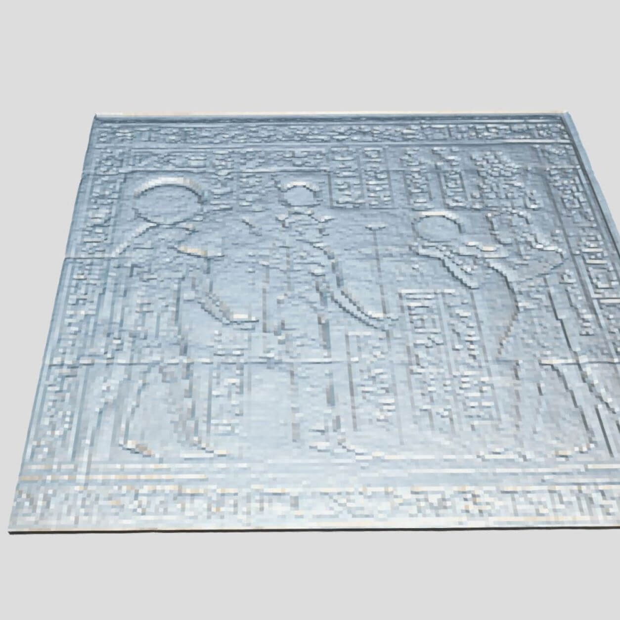Ancient Egypt Carvings-Dendera 3D Model by SENSIET