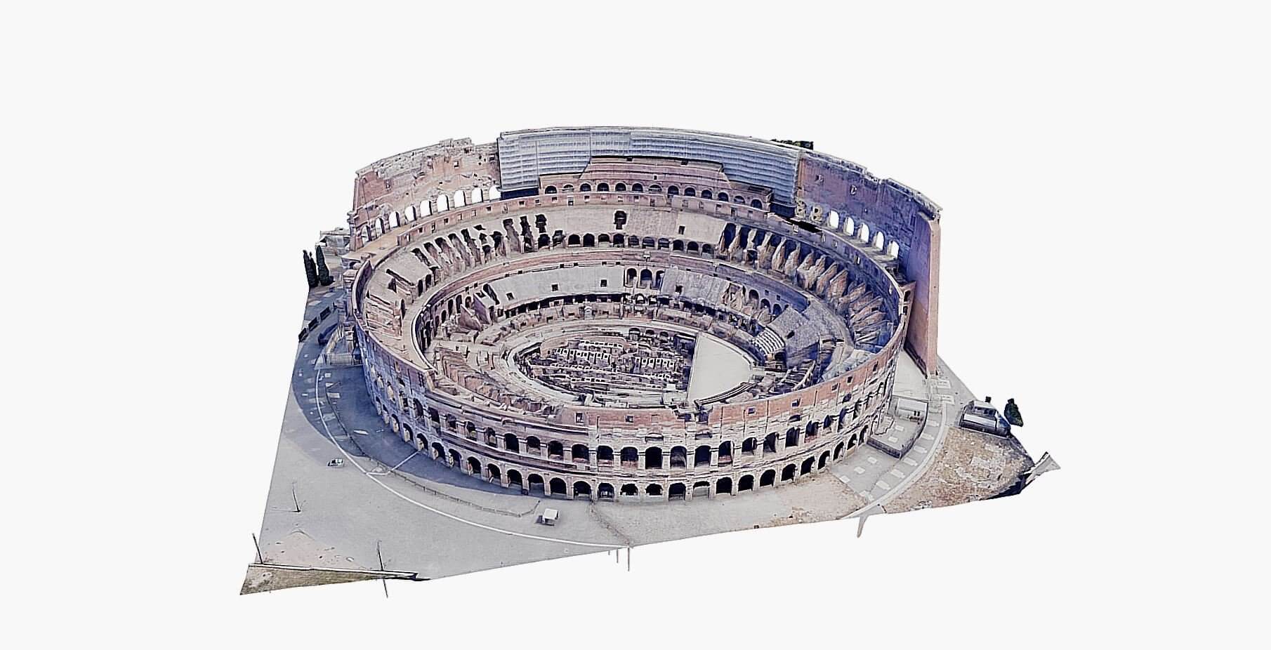 Colosseum - 3D Model by SENSIET