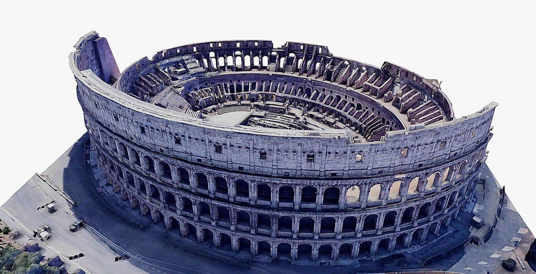 Colosseum - 3D Model by SENSIET