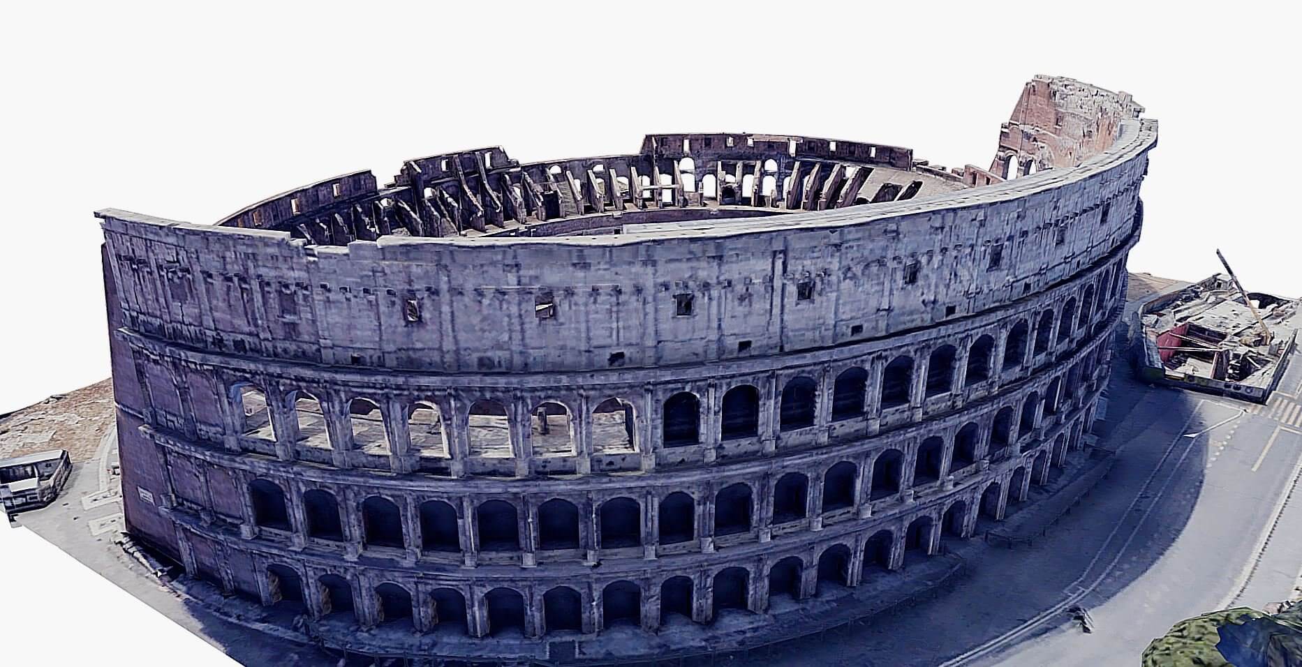 Colosseum - 3D Model by SENSIET