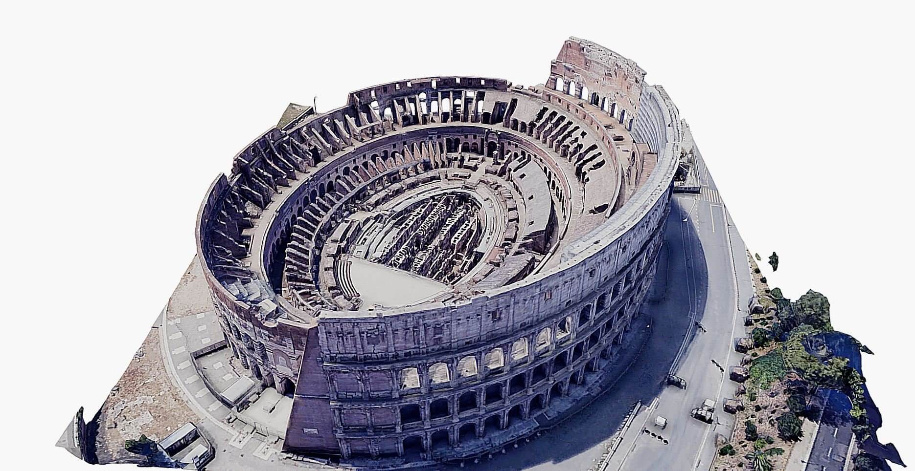 Colosseum - 3D Model by SENSIET