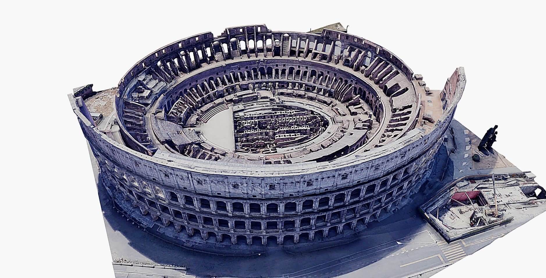 Colosseum - 3D Model by SENSIET