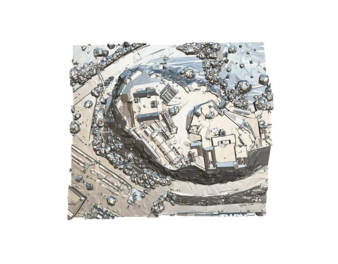 Edinburgh Castle - 3D Model by SENSIET