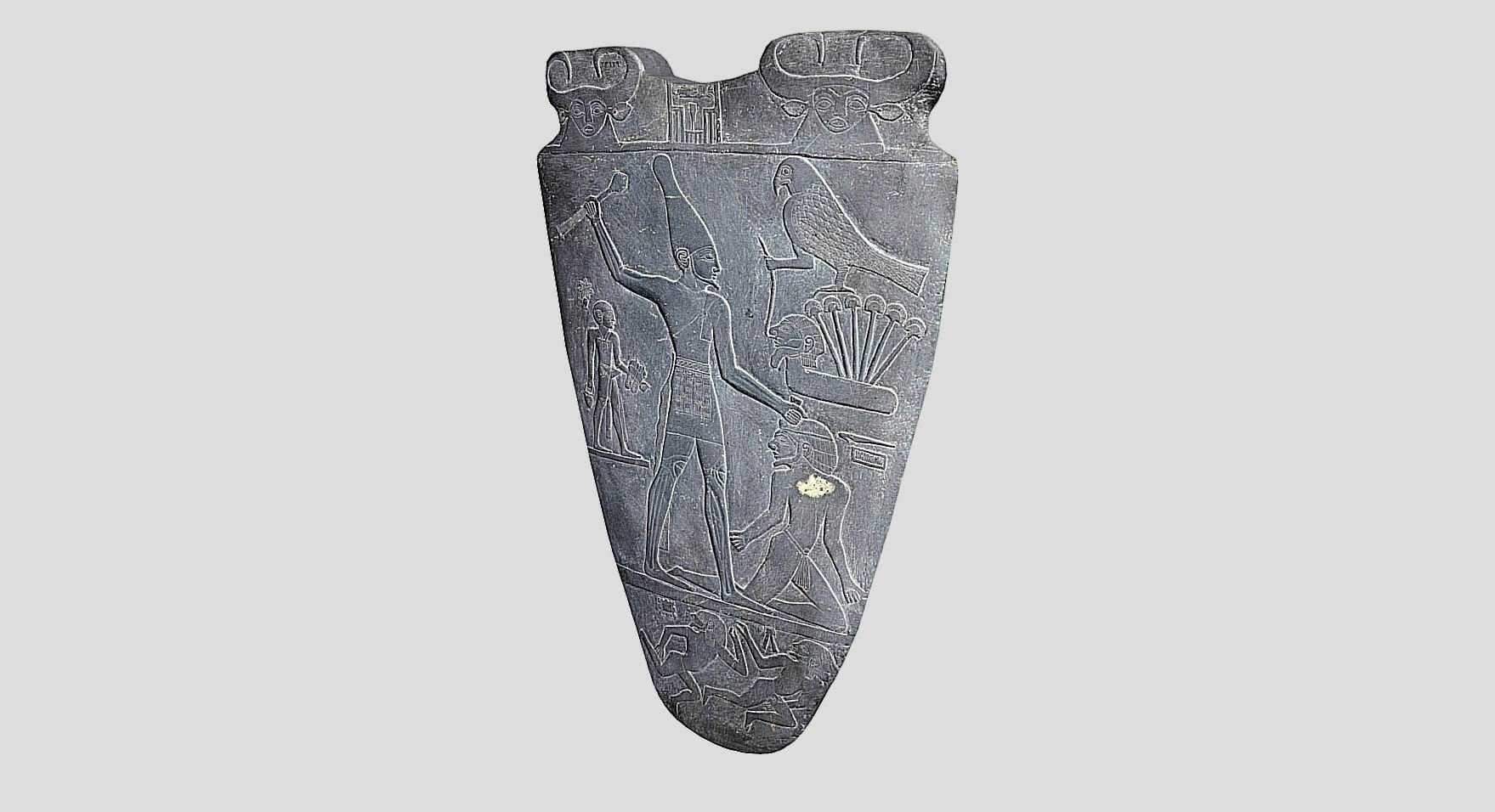 Narmer Palette - 3D Model by SENSIET
