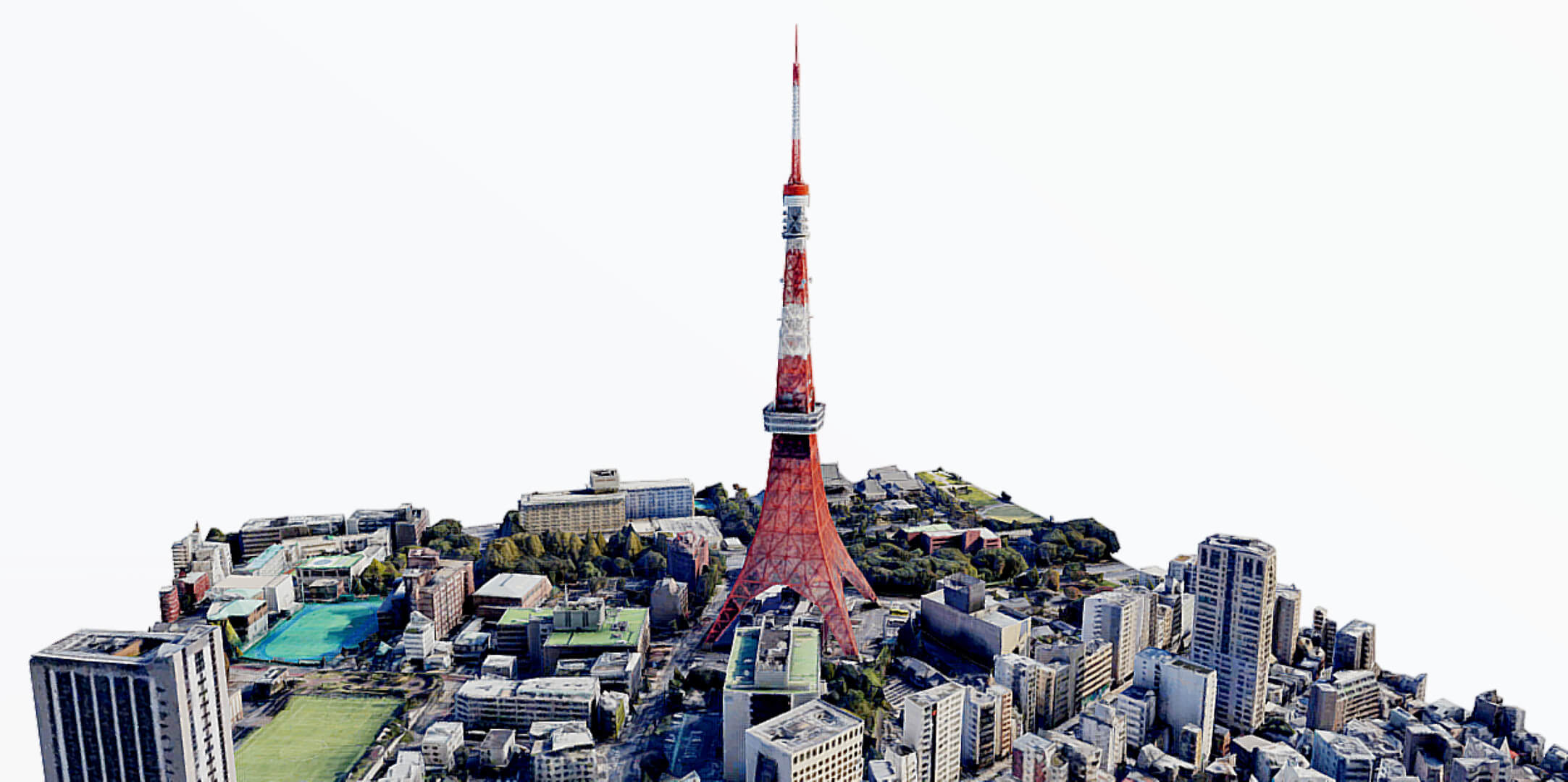 Tokyo Tower - 3D Model by SENSIET