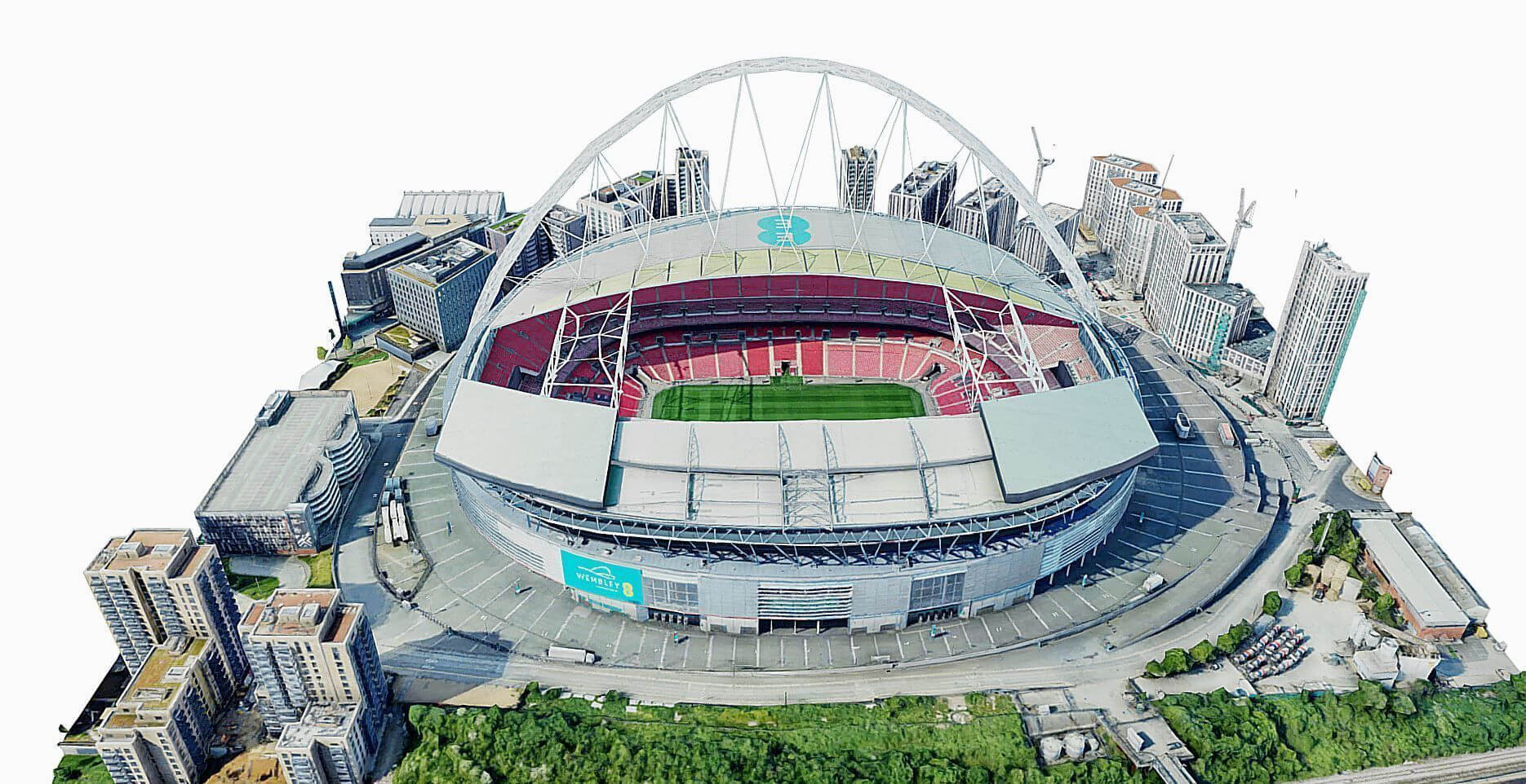 Wembley Stadium - 3D Model by SENSIET
