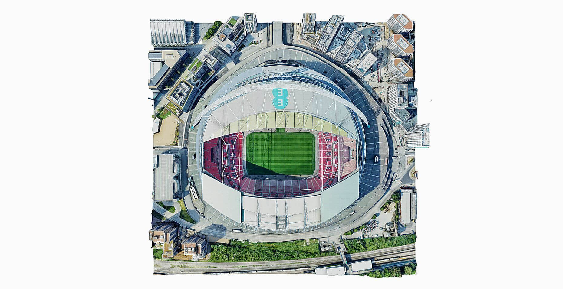 Wembley Stadium - 3D Model by SENSIET