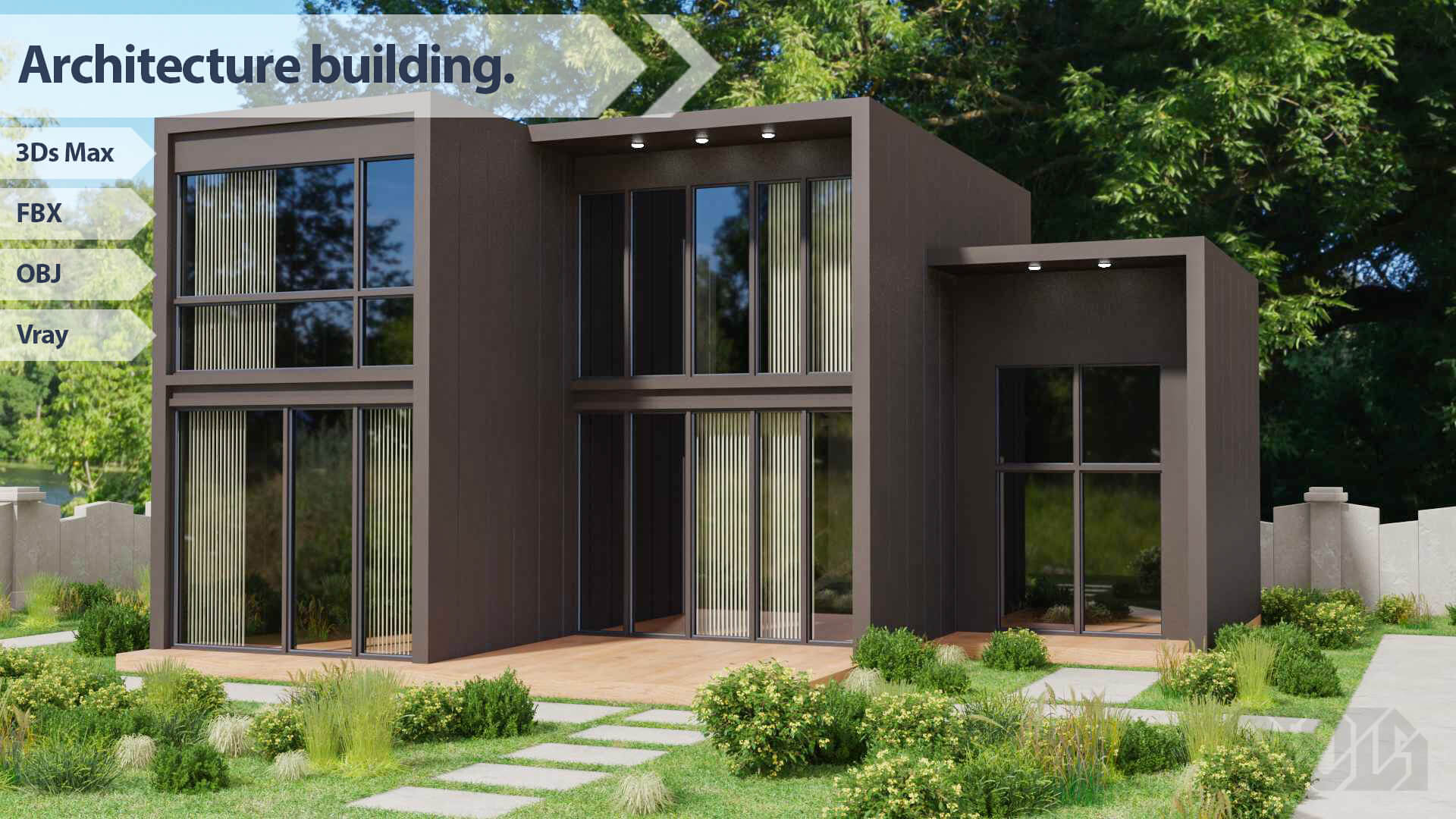 Architecture Building - 3D Model by Seol_3D