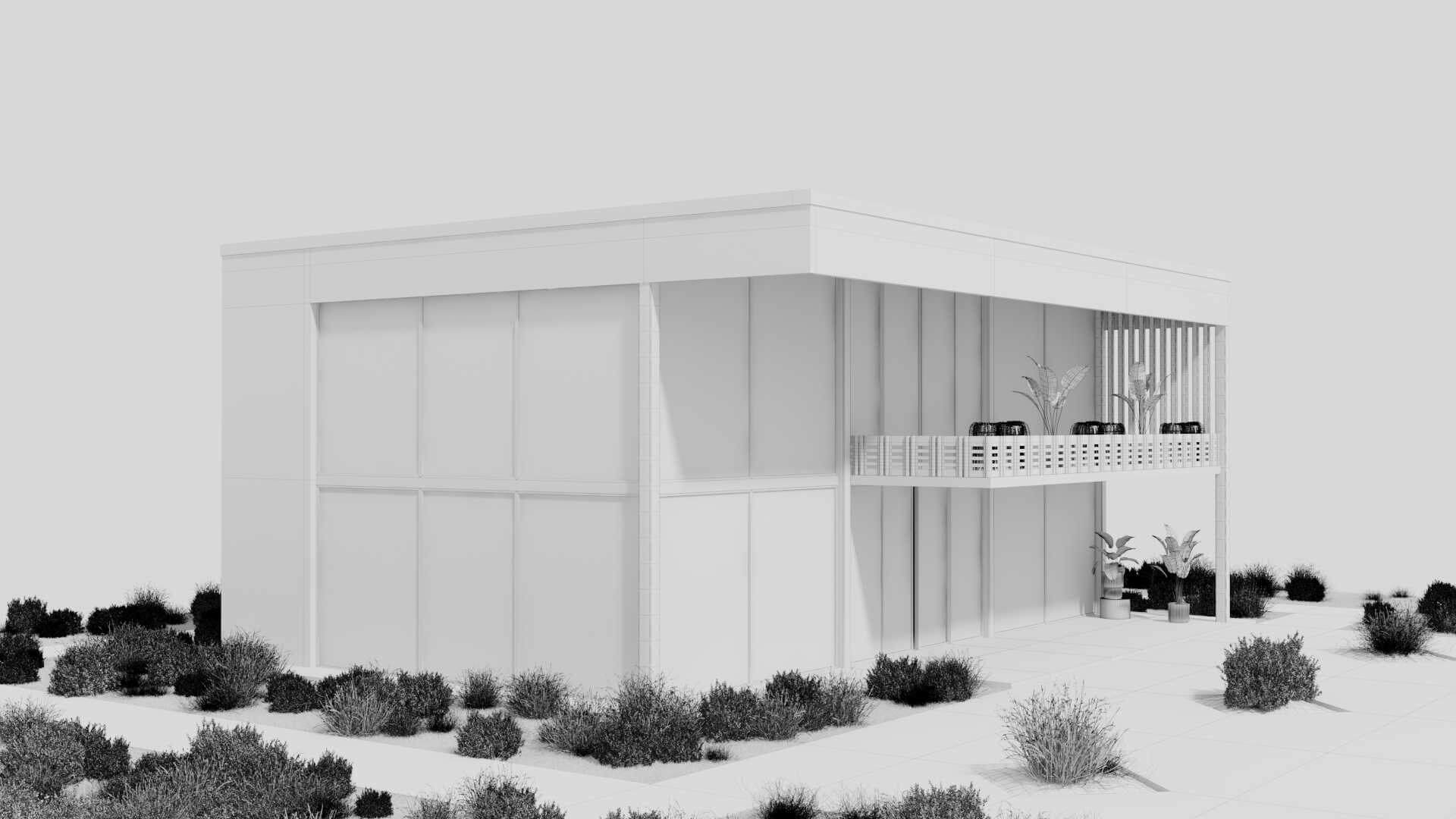 Architecture Building - 3D Model by Seol_3D