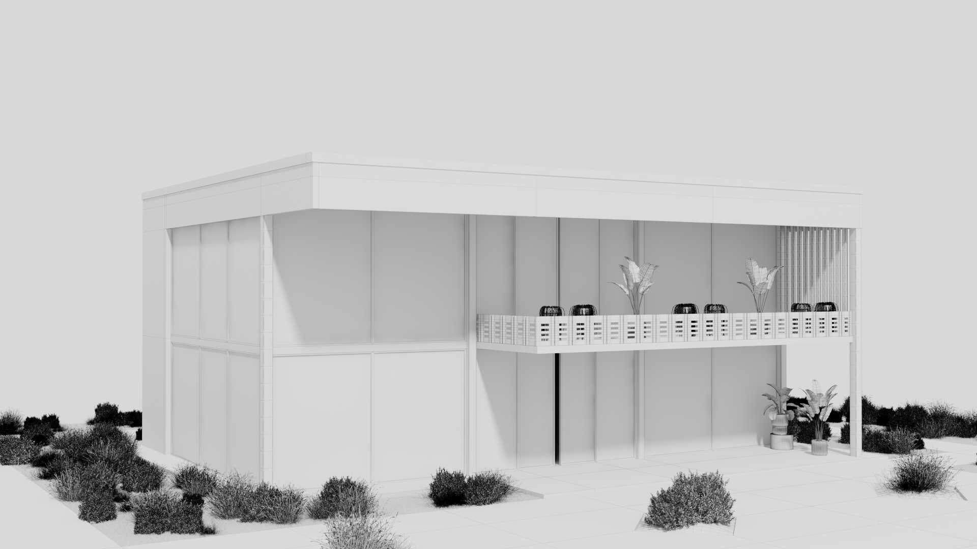 Architecture Building - 3D Model by Seol_3D