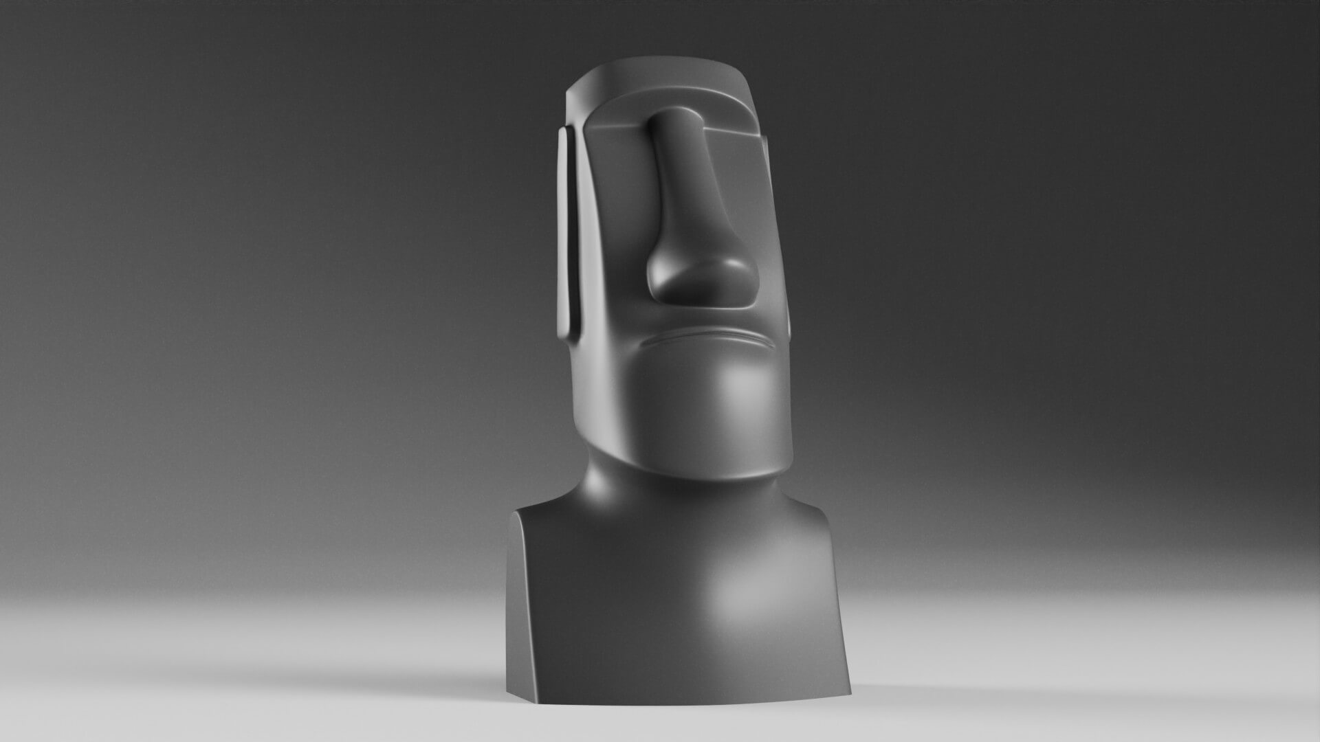 Moai Head for 3D Printing by Sepet