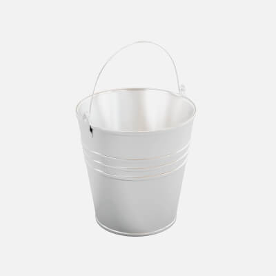 Aluminum Steel Bucket - 3D Model by Sergey_Anzurov