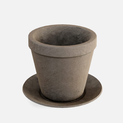 Classic Clay Pot 01 - 3D Model by Sergey_Anzurov