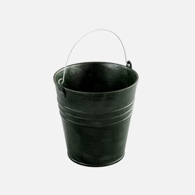 Color Painted Steel Bucket 02 - 3D Model by Sergey_Anzurov