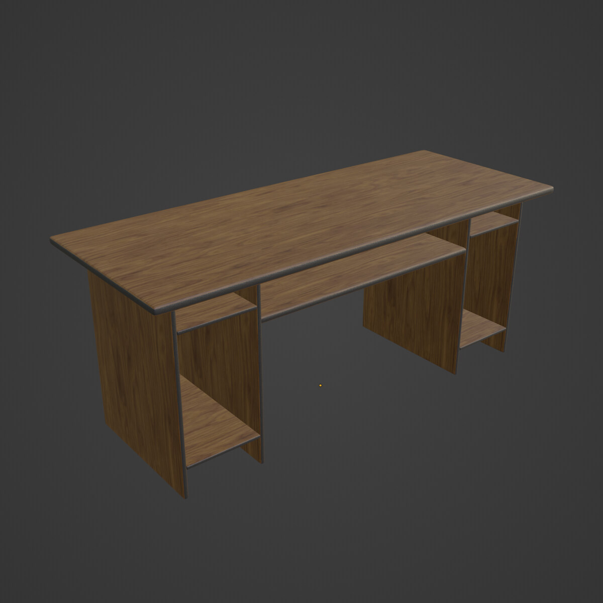 Computer Table 02 - 3D Model by Sergey_Anzurov