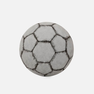 Dirty Soccer Ball 01 - 3D Model by Sergey_Anzurov