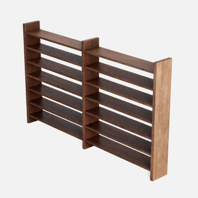 Double Sided Shelf 03 - 3D Model by Sergey_Anzurov