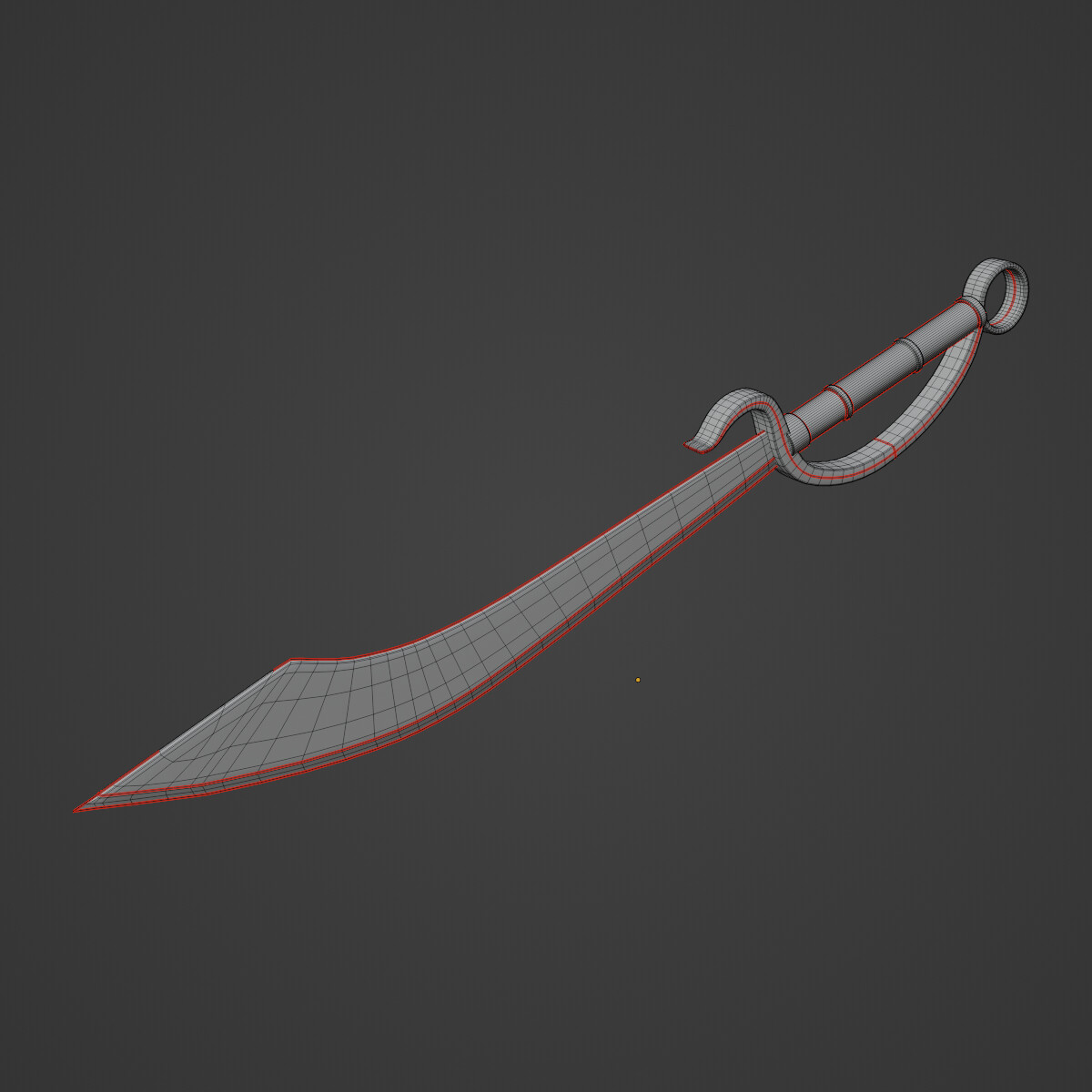 Fantasy Sword 01 - 3D Model by Sergey_Anzurov
