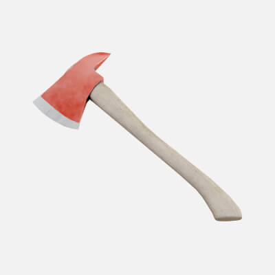 Survive Fire Axe 01 - 3D Model by Sergey_Anzurov