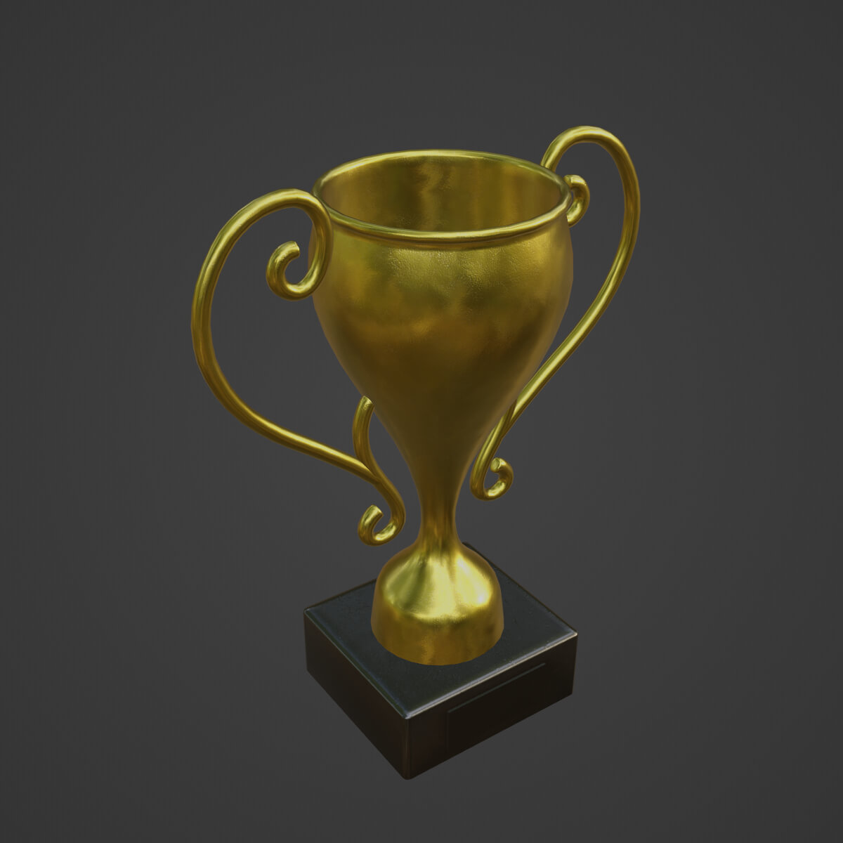 Gold Trophy Cup 01 - 3D Model by Sergey_Anzurov