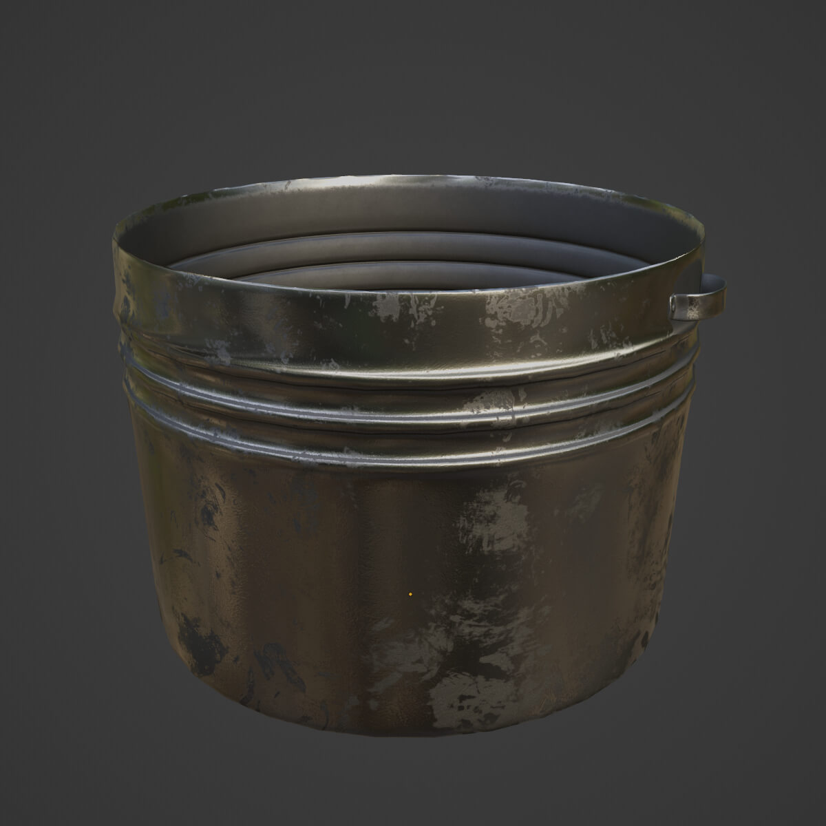 Medieval Metal Basin 03 - 3D Model by Sergey_Anzurov